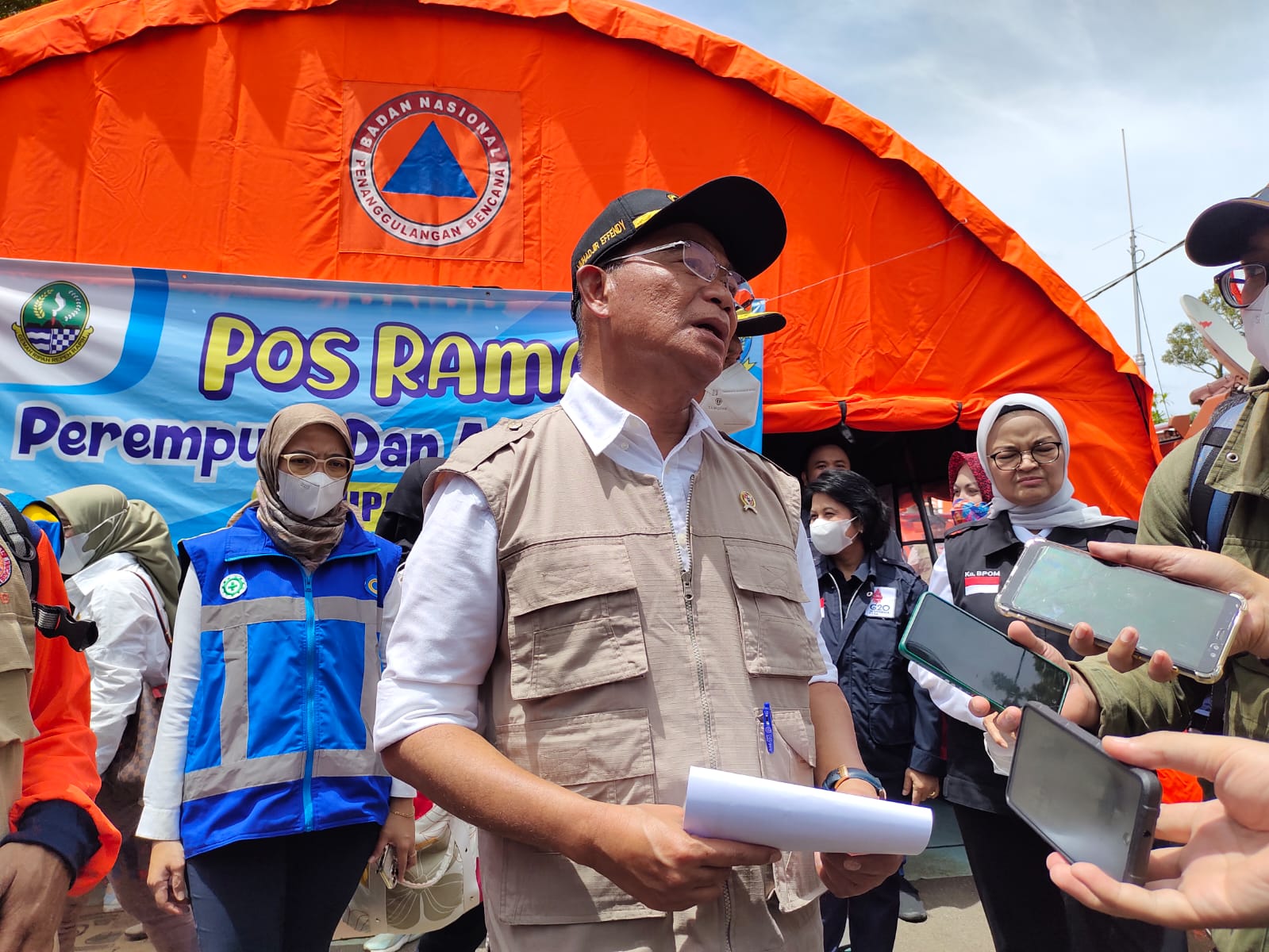 Menko PMK: Lokasi Bencana Jangan Dijadikan Tempat Wisata – Cianjur Ekspres