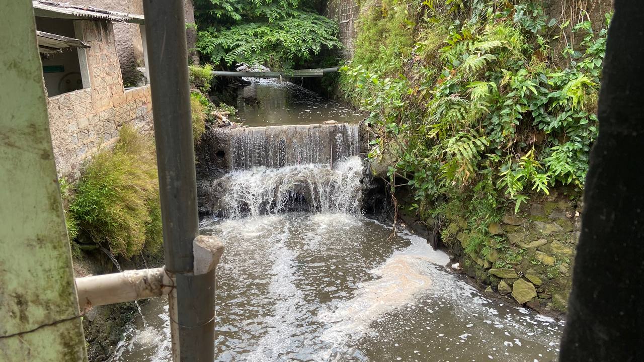 Tercemar Darah Limbah Pemotongan Hewan, Sungai di Cianjur Jadi Merah ...