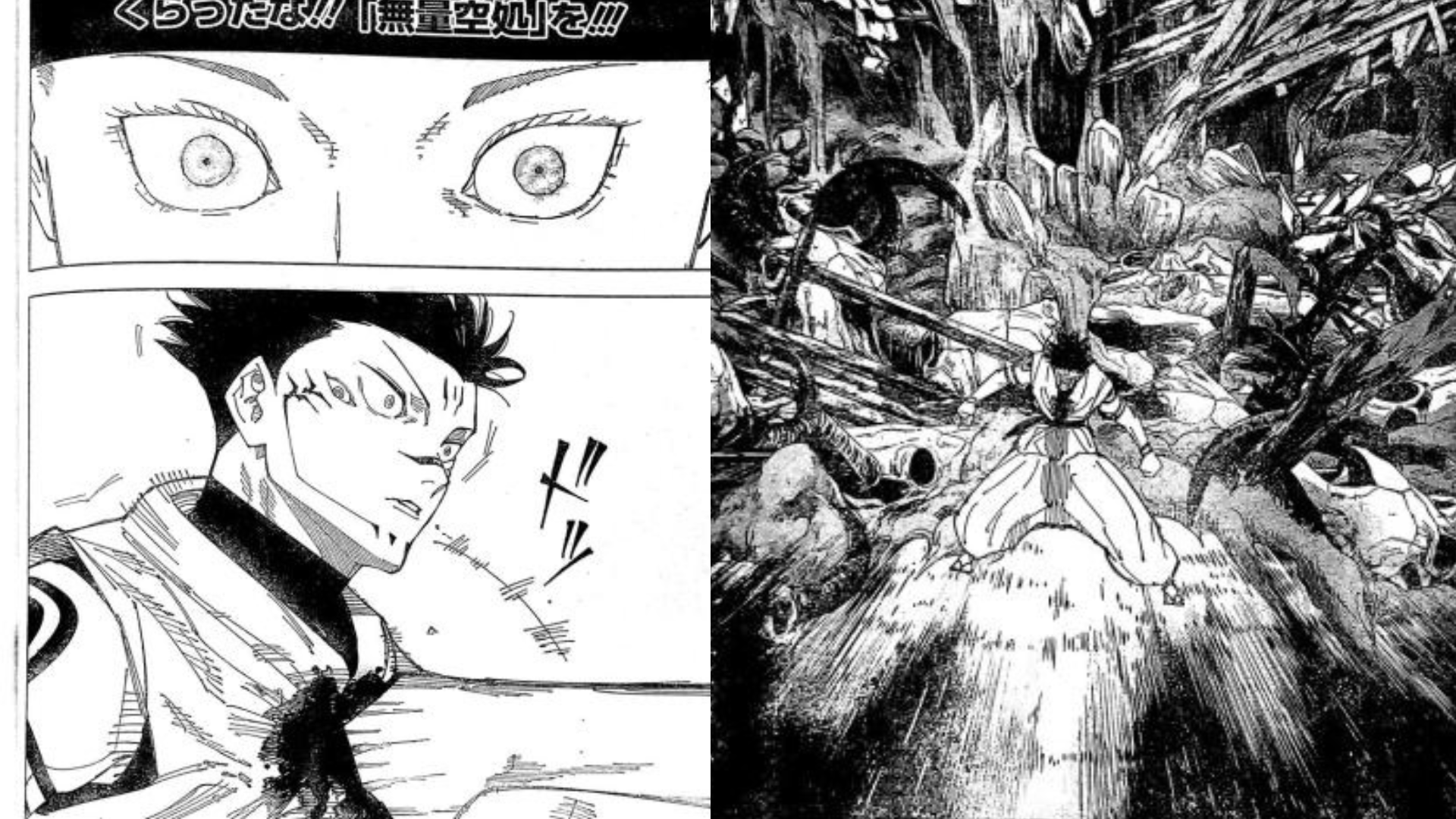 Raw Manga Jujutsu Kaisen 229 Gojo Berhasil Lakukan Unlimited Void ...