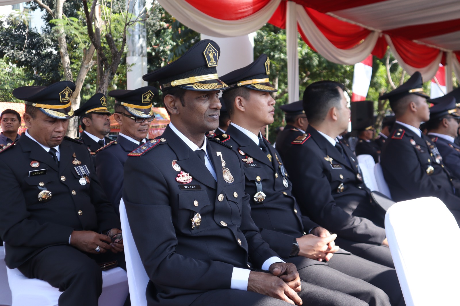 Upacara Puncak Peringatan Hari Kementerian Hukum dan HAM R.I (Hari ...