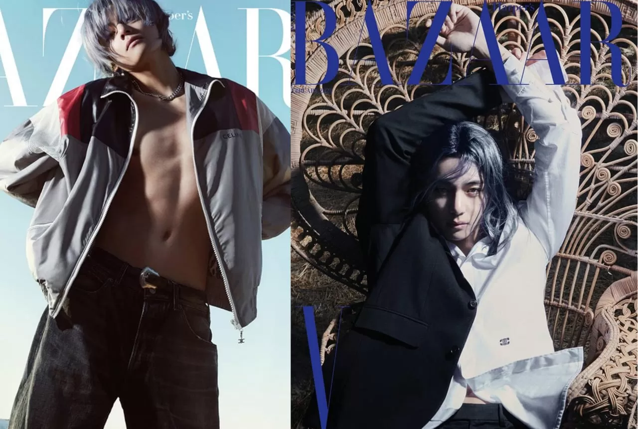 V BTS Hiasi Cover Majalah Harper’s BAZAAR Korea Edisi Februari ...