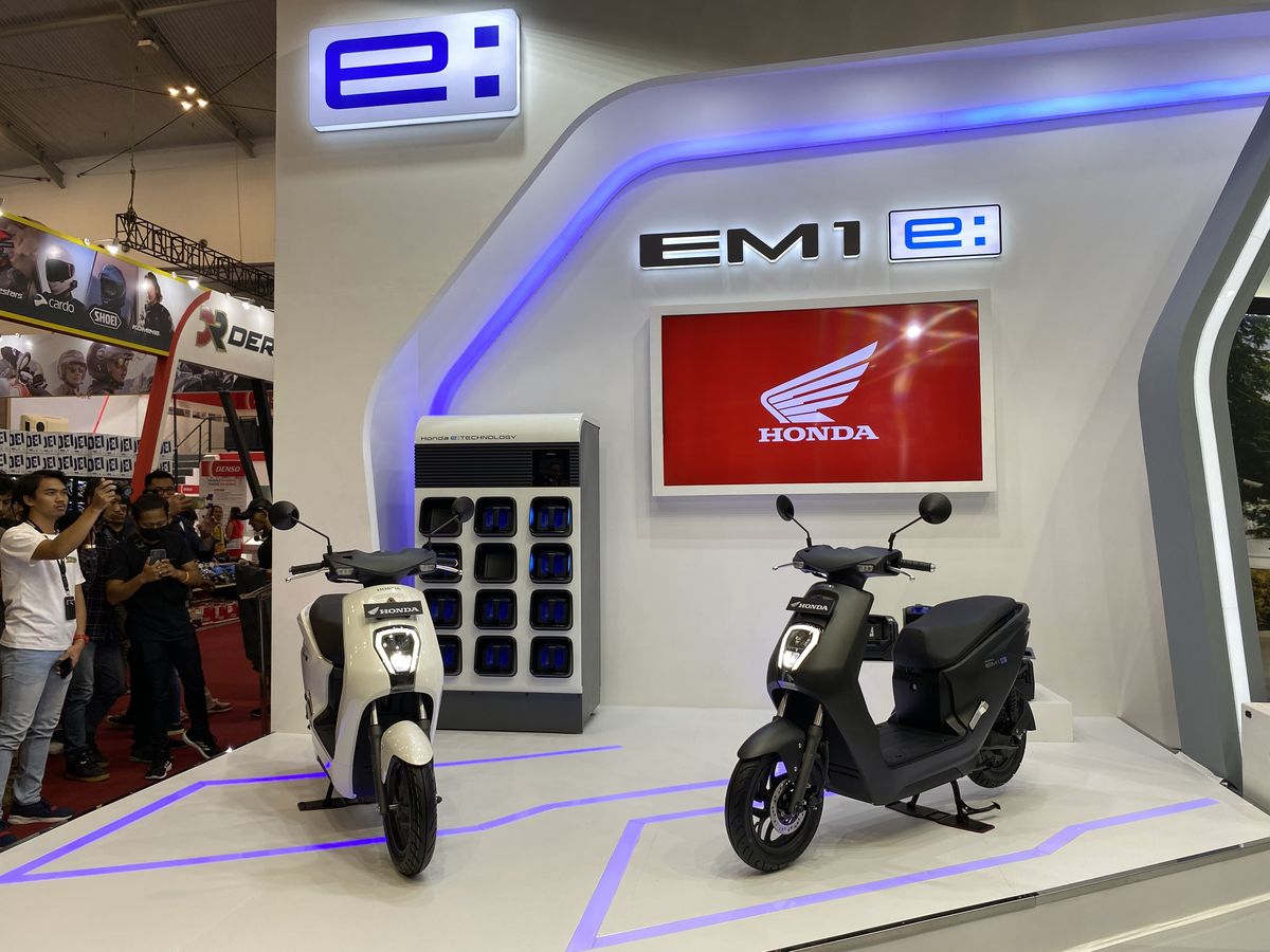 Terbaru! Honda Luncurkan Motor Listrik EM1 e – Cianjur Ekspres
