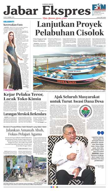 e-Paper Jabar Ekspres Edisi 4 April 2019 – jabarekspres.com