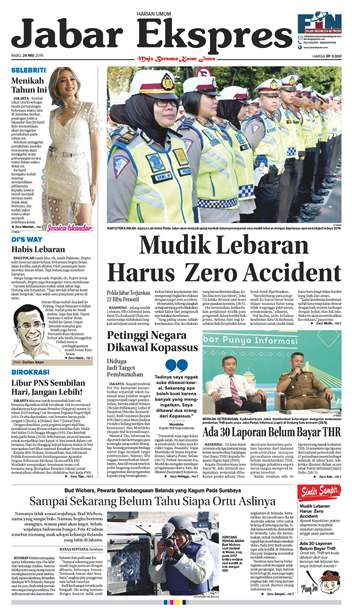 e-Paper Jabar Ekspres Edisi 29 Mei 2019 – jabarekspres.com