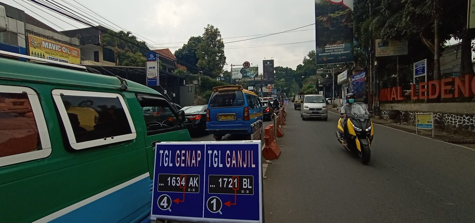 Ganjil Genap di Terminal Ledeng, Ini Kendaraan yang Bisa ke Lembang ...