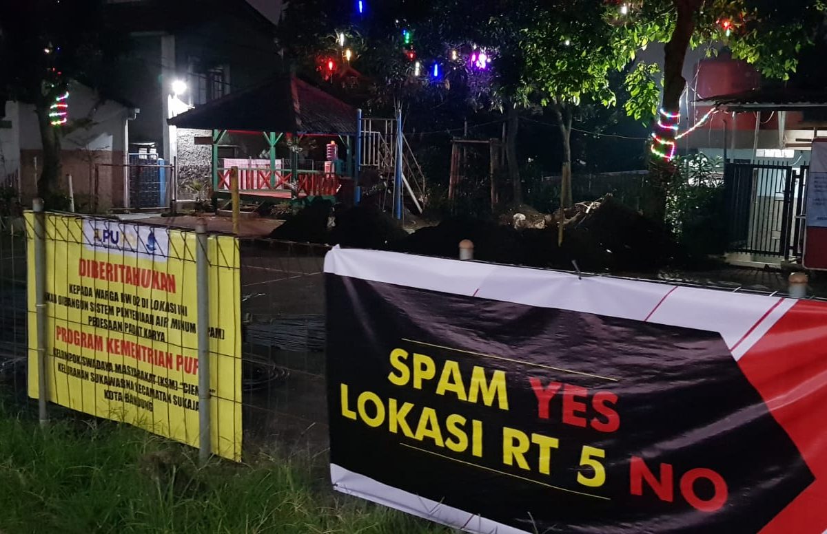 Protes Lokasi Proyek SPAM, Ketua RW 02 Sukawarna Sukajadi, Disomasi ...