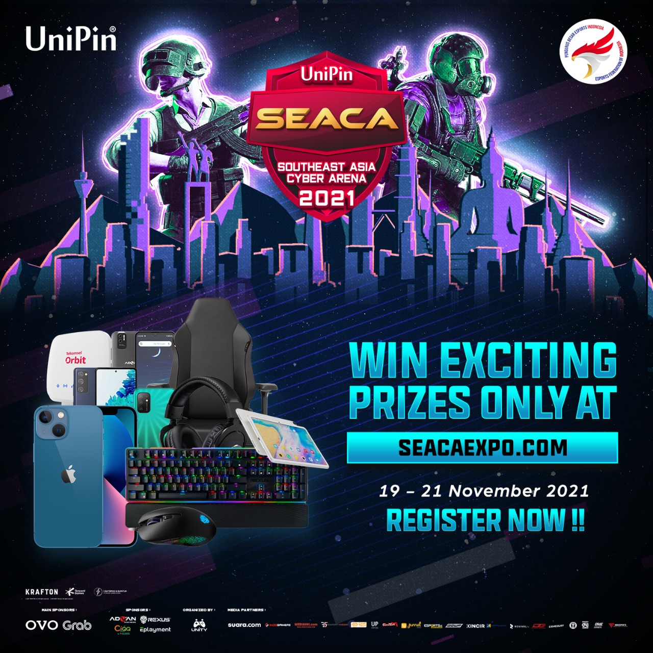 Jadwal Pertandingan SEACA MAJOR 2021, Fans Esports Bisa Daftar untuk ...