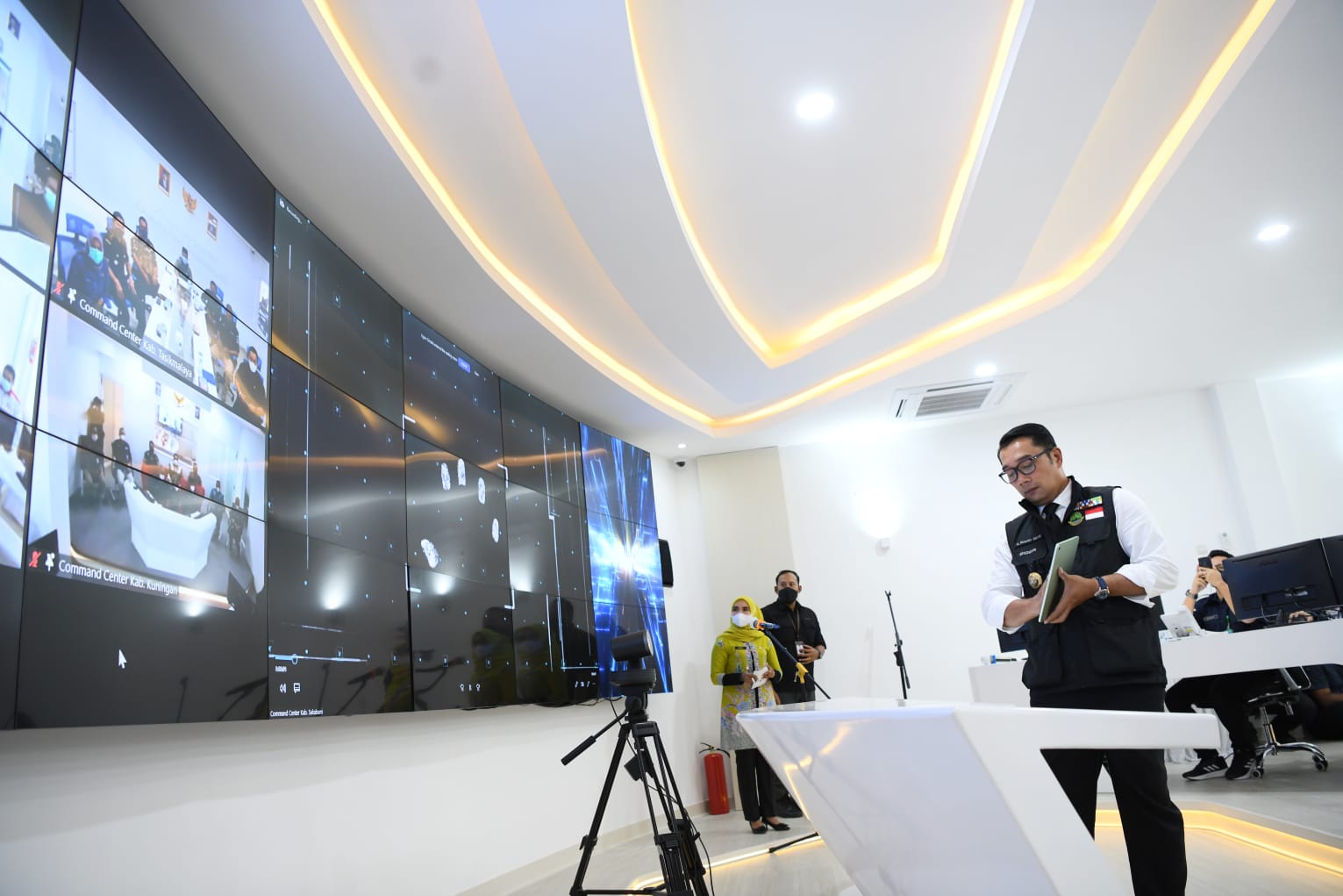 Command Center di Jabar Sudah Dimiliki Oleh 13 Daerah Kabupaten/Kota ...