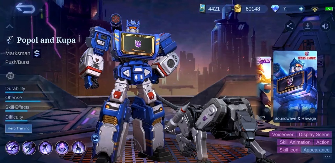 Skin Mobile Legends x Transformer Akan Hadir, Ini Dia Tampilan Heronya ...