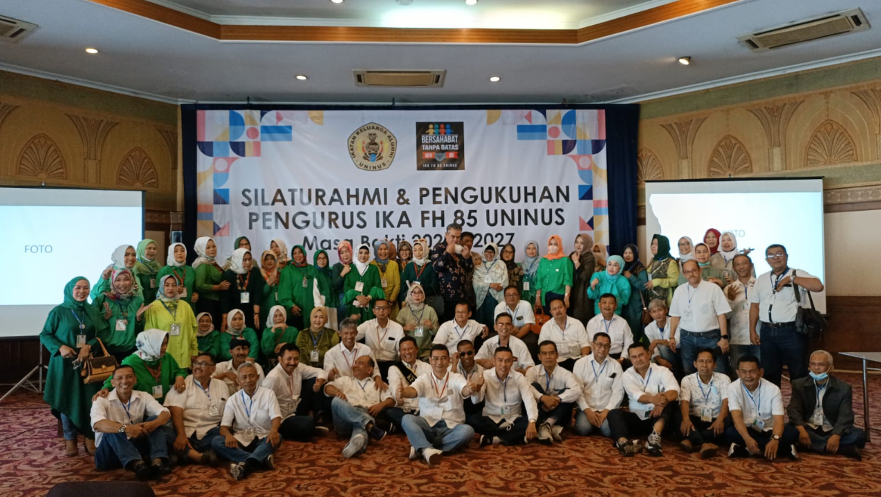 IKA FH Uninus Angkatan 1985 Periode 2022-2027 Dikukuhkan – jabarekspres.com