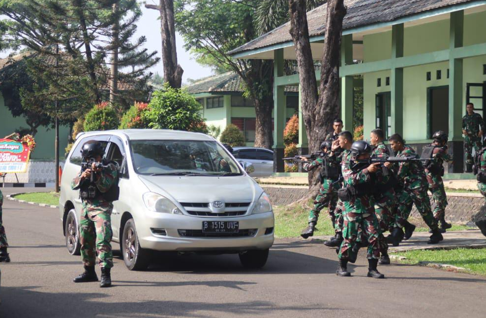 Tingkatkan Keterampilan Prajurit, Yonif 315/Garuda Gelar Latihan PAM ...