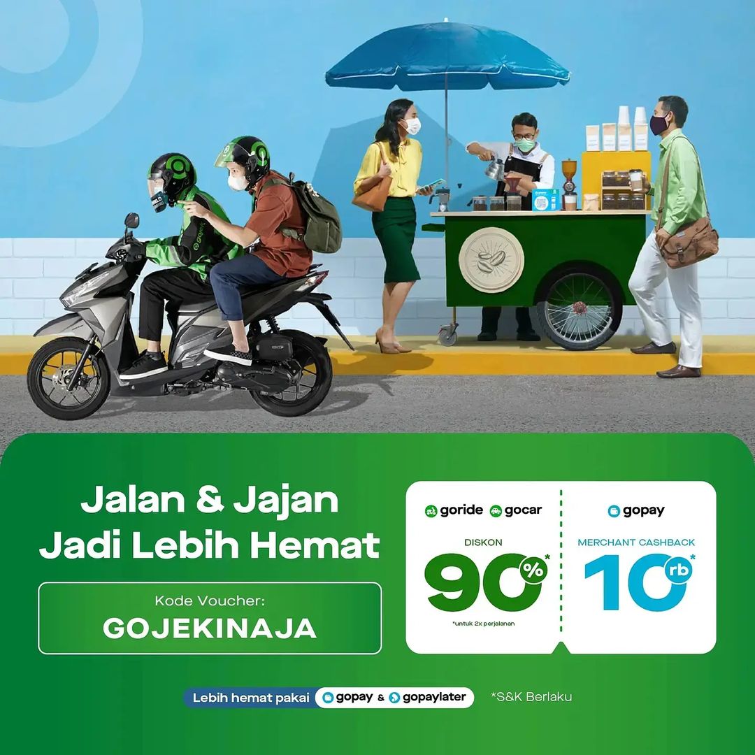 Dapatkan Kode Promo Gojek Cashback Rp18 Ribu, Kirim Barang Gak Pake ...