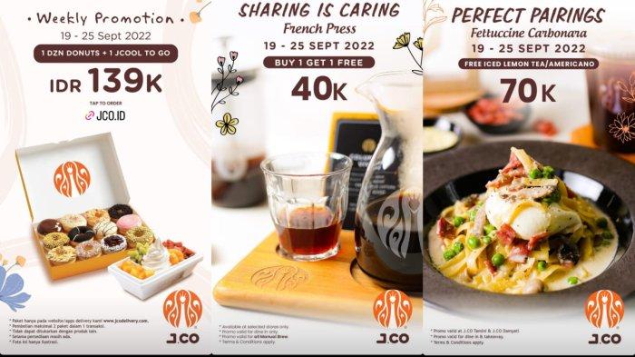 Promo JCO Mingguan 19-25 September 2022, Serbu Sebelum Habis ...