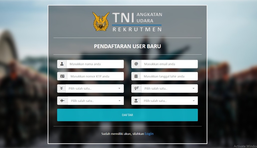 Link Pendaftaran TNI AU 2022, Ayo Buruan Daftar Di Sini! – jabarekspres.com