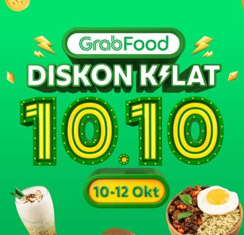 Promo Grab Food Oktober 2022 Ada Diskon 90% dan 50%, Buruan Pakai ...