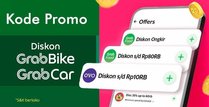Kode Promo Grab GrabBike, GrabCar, GrabFood Hari Ini Jumat 28 Oktober ...