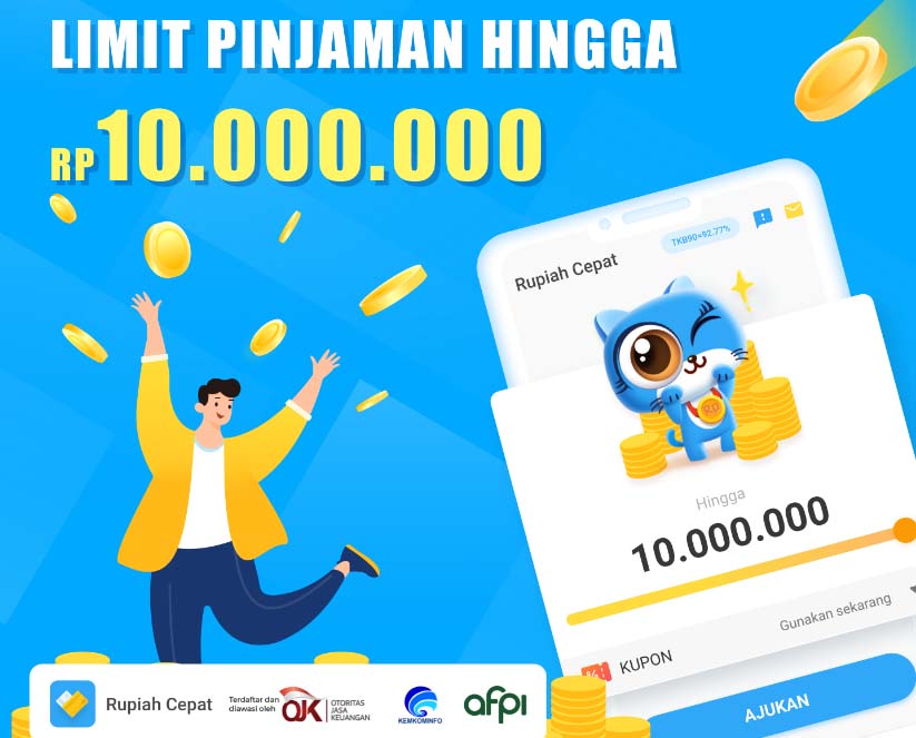 Pinjaman Rupiah Cepat, Tanpa Jaminan Limit Hingga 10 Juta ...