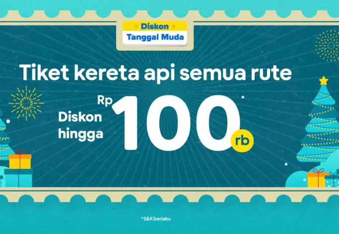 Promo Tiket Kereta Api Desember 2022, Diskon Sampai Rp100 Ribu Semua Rute! – jabarekspres.com