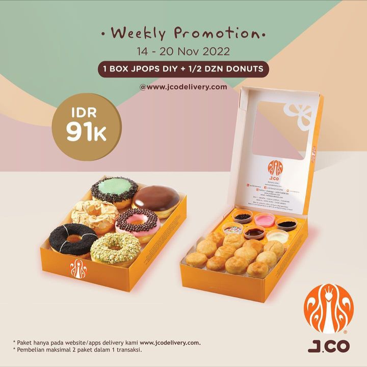 Promo JCO Hari Ini 16 November 2022, Pesan 2 Box Hanya Rp90.000 Begini ...