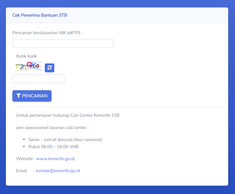 Cara Cek Dapat Set Top Box (STB) GRATIS dari Pemerintah Untuk TV Analog ...