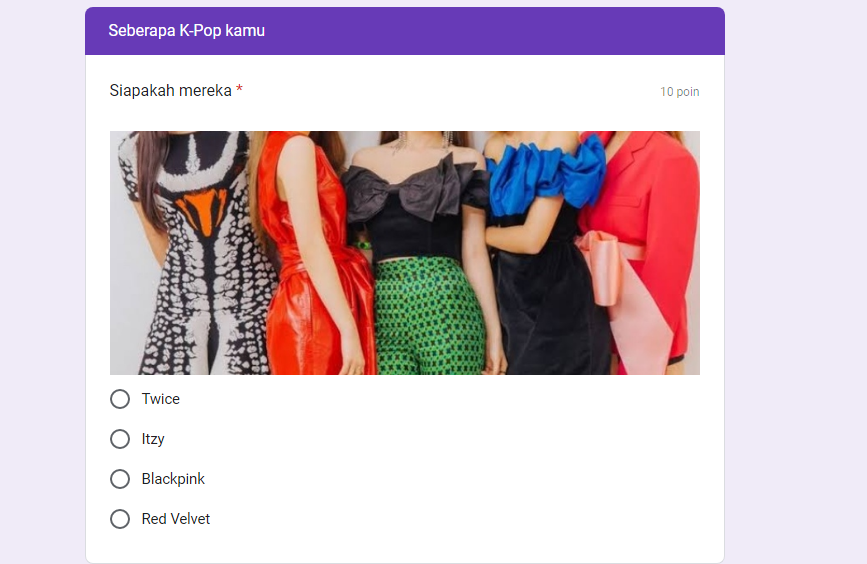 Link Tes Ujian KPOP (Google Form), Bisa Cek Skor Ujian Kpopers Viral di ...