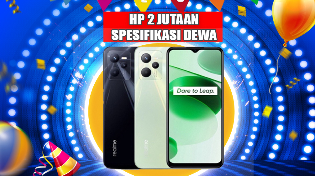 Harga HP Gaming Realme C35 dan Spesifikasi Dewa, HP Murah Harga 2 ...