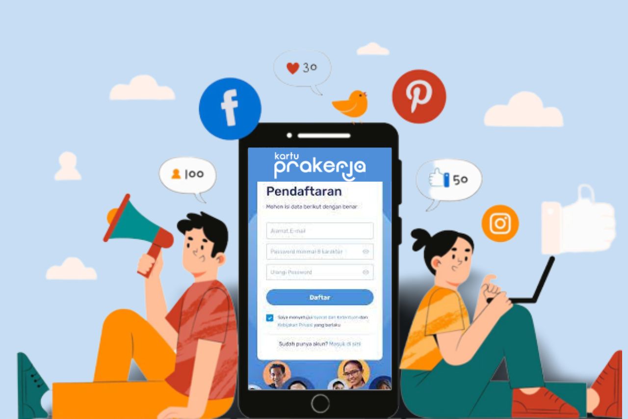 Daftar Kartu Prakerja 2023 Login Dashboard prakerja.go.id ...