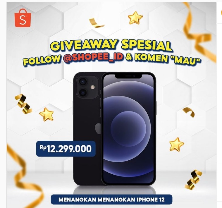 Buruan Ikut, Shopee Bagi-bagi iPhone 12 Hanya Sampai 25 Februari 2023 ...