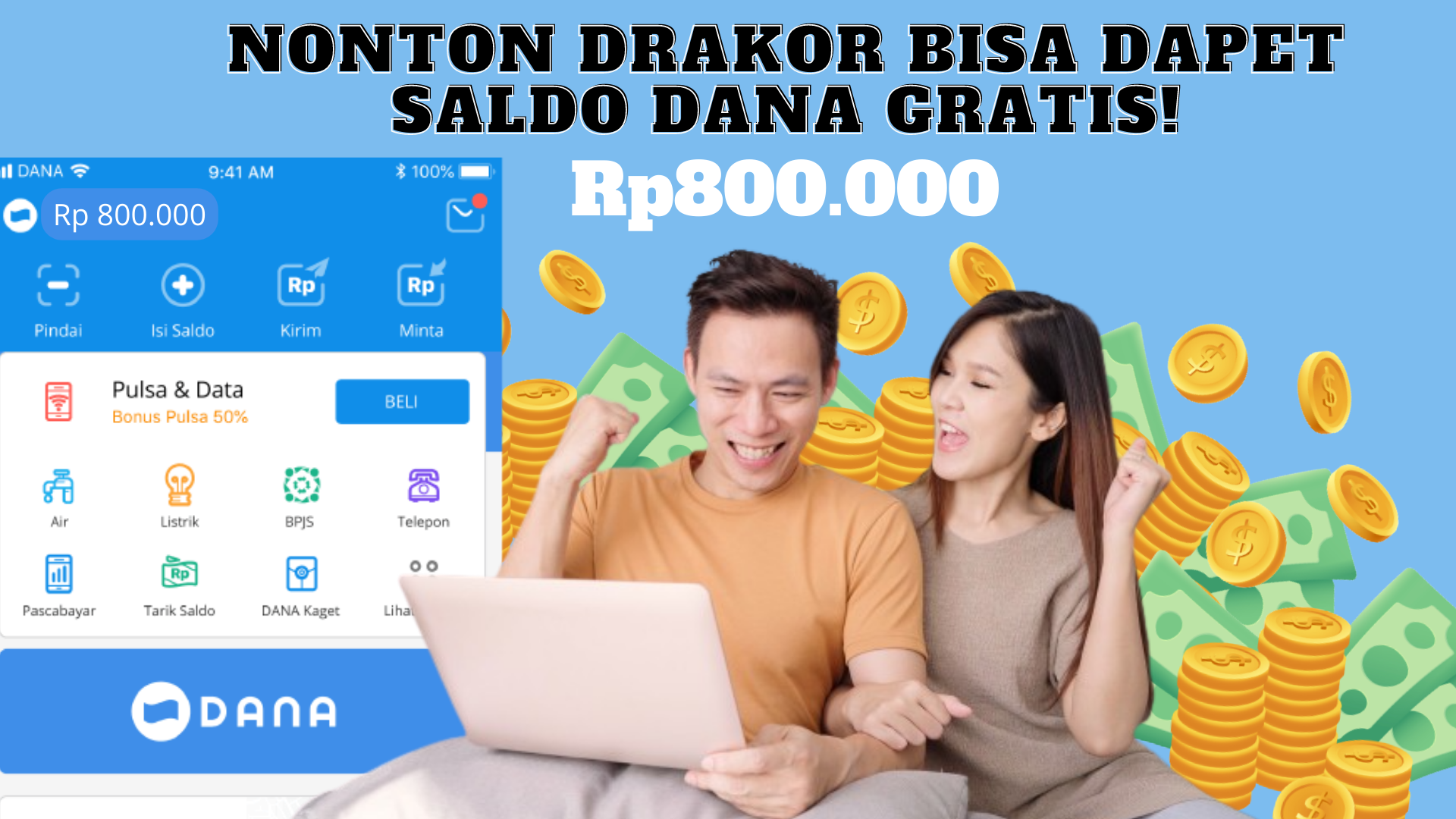 Nonton Drakor Bisa Dapet Saldo DANA Gratis 800 Ribu Perhari, Ini Caranya! – jabarekspres.com