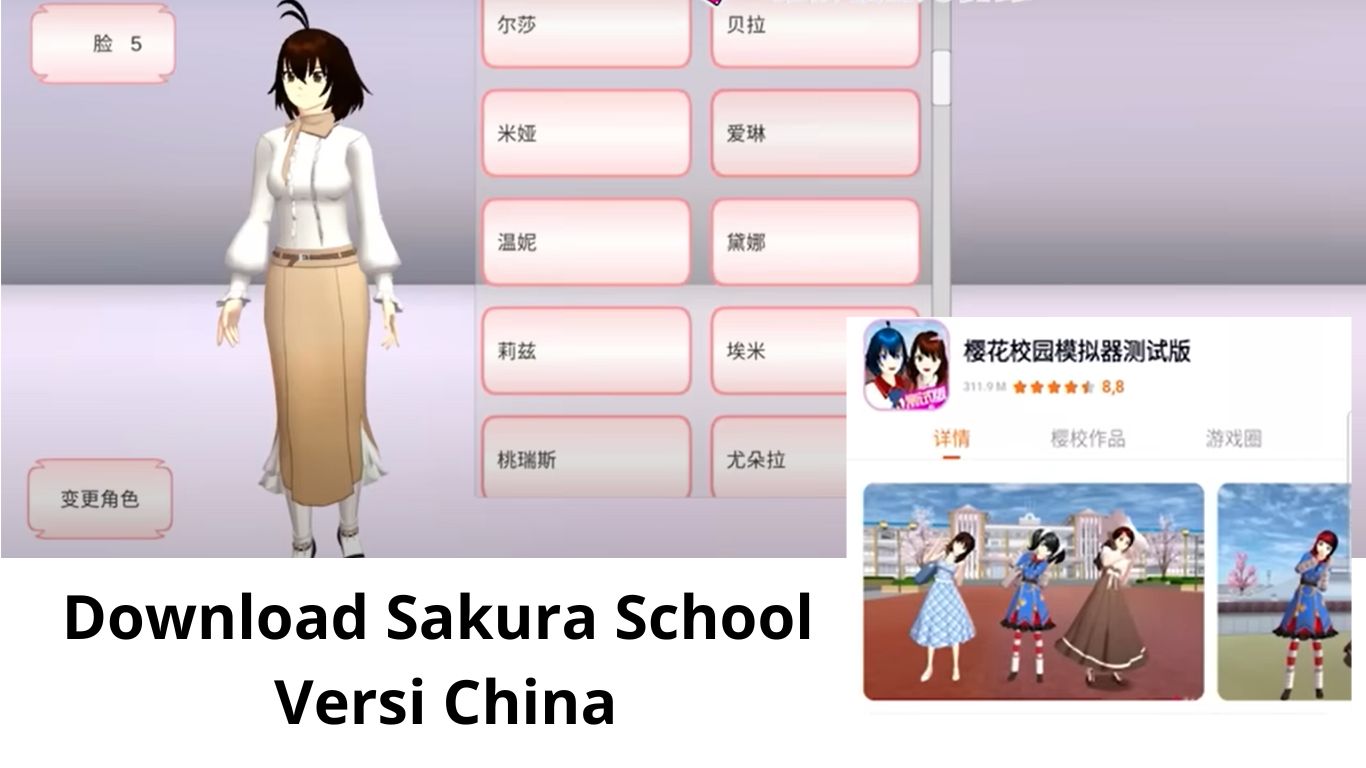 Download Sakura School Simulator Versi China, Grafik Lebih Oke ...