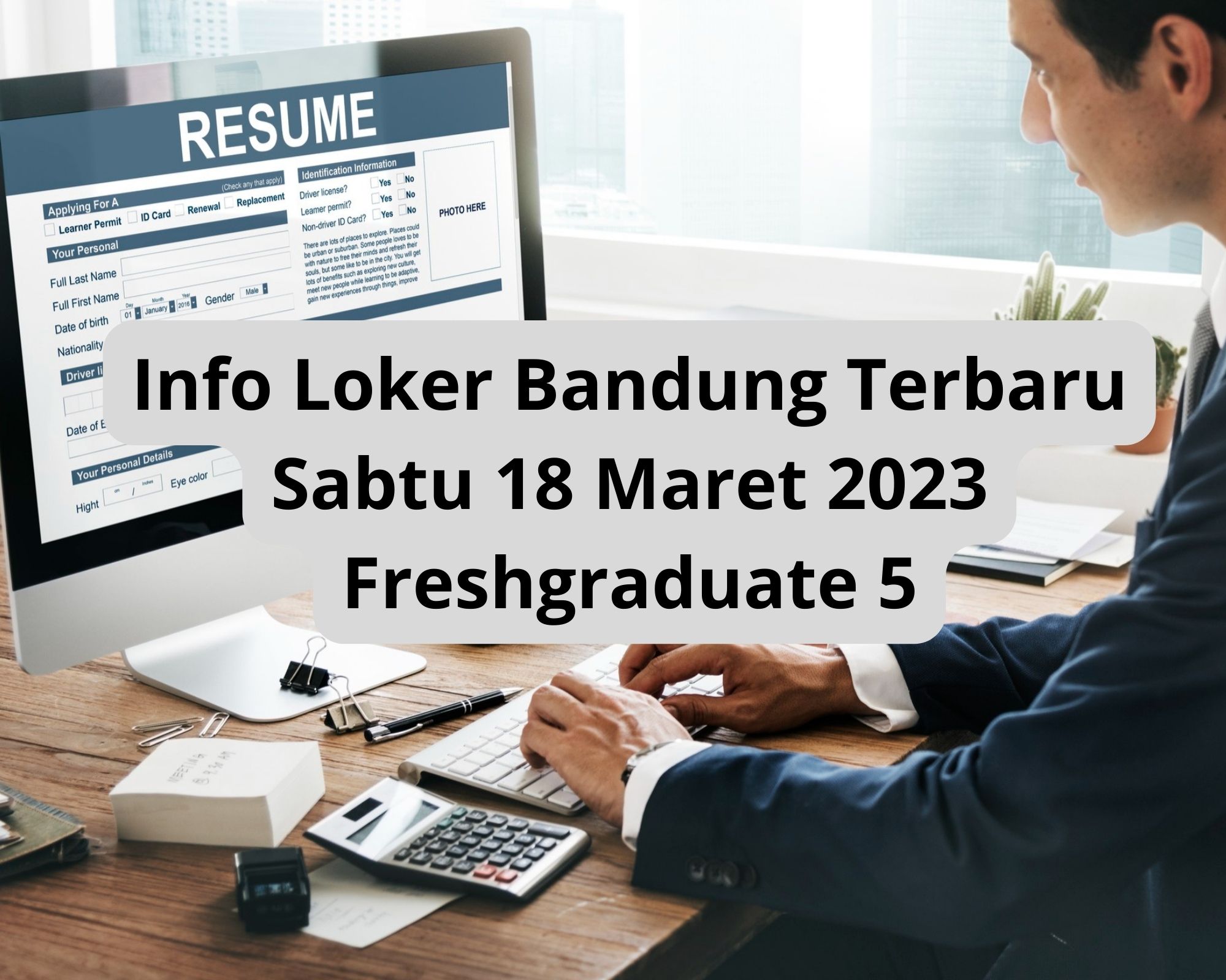 Info Loker Bandung Terbaru Sabtu 18 Maret 2023 Freshgraduate 5 ...