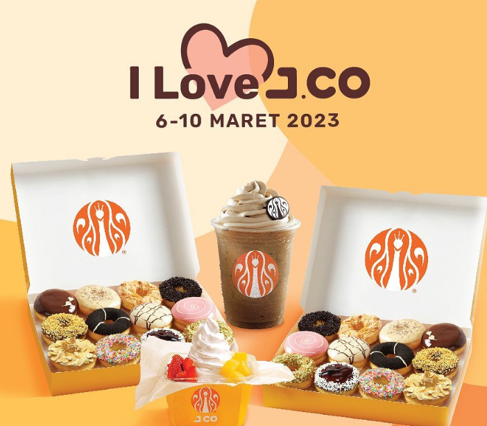 Promo I Love JCO 2 Lusin Donat, Beverage, JCOOL Mulai Rp57K ...