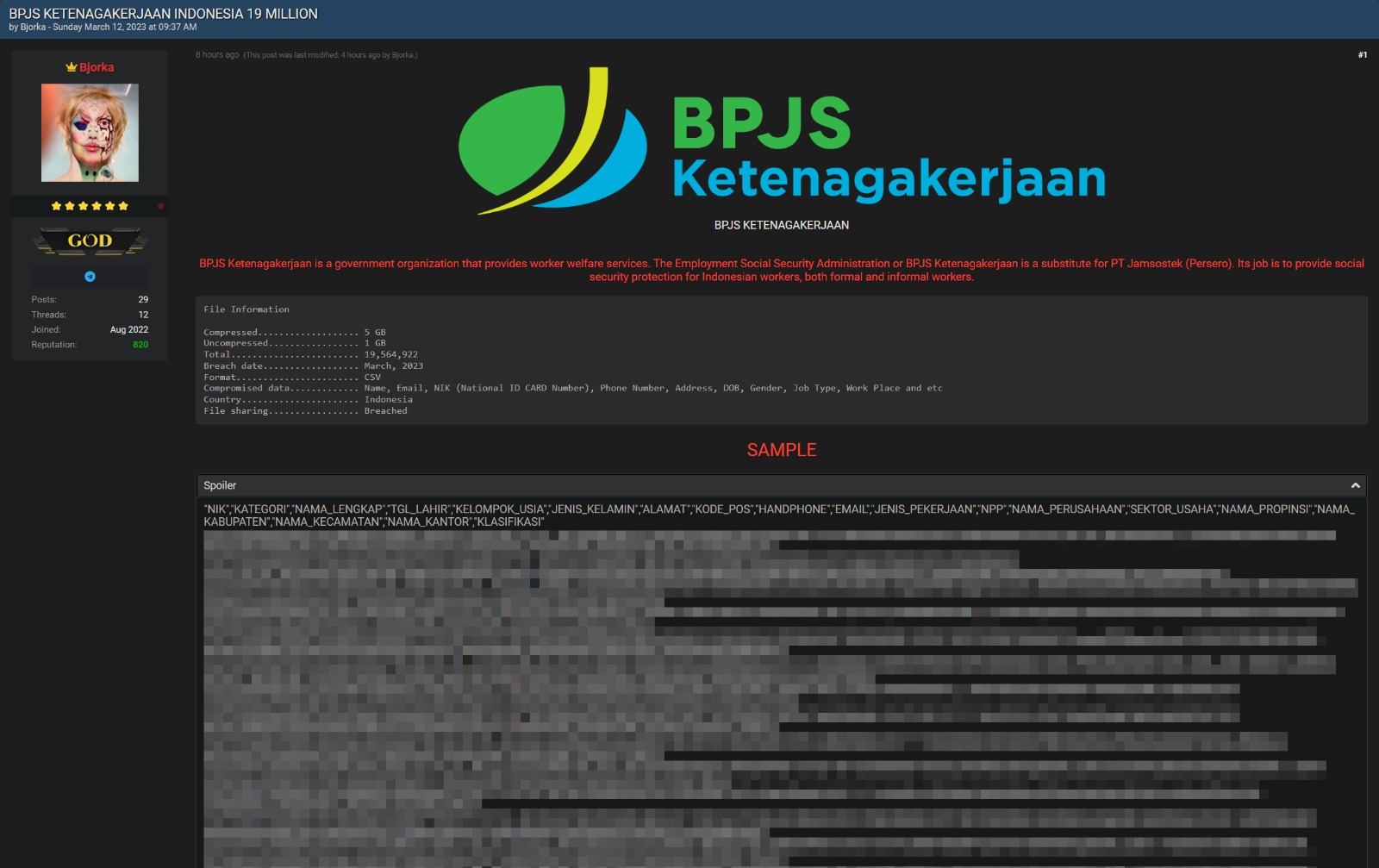 Bjorka Kembali Muncul di Tengah Kasus Pejabat Korup, Netizen Mencium ...