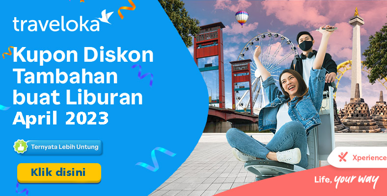 25 Kode Promo Traveloka April 2023, Jelang Lebaran Bertabur Diskon Gede-Gedean – jabarekspres.com