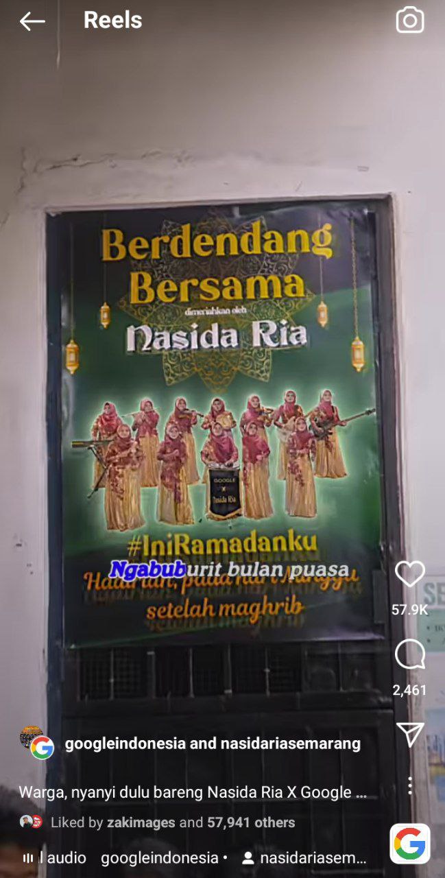 VIRAL! Inilah Momen Lucu dalam Video Google Indonesia X Nasida Ria ...