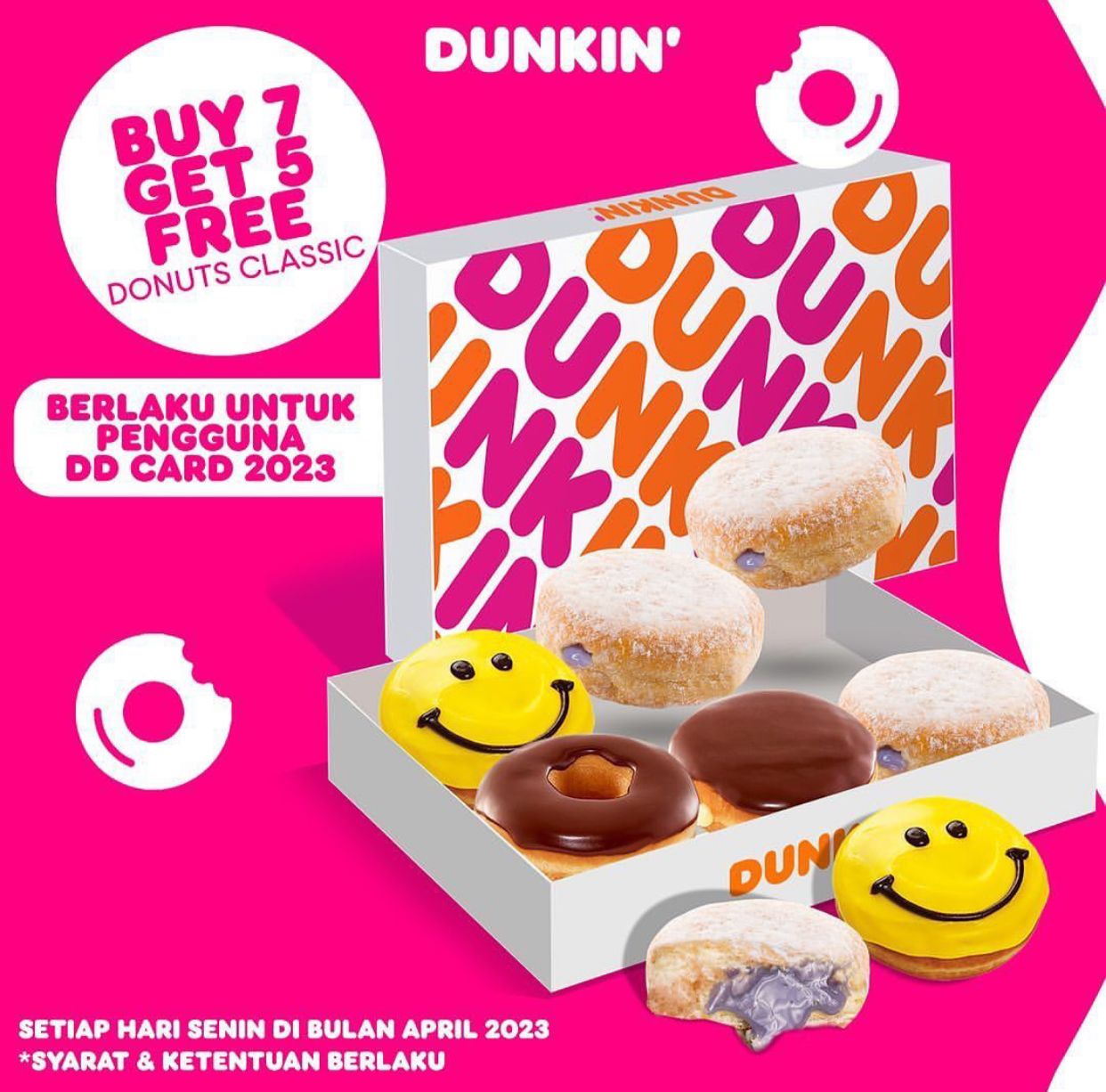 Promo DUNKIN DONUT Selama April 2023, Ini Penjelasannya! – jabarekspres.com