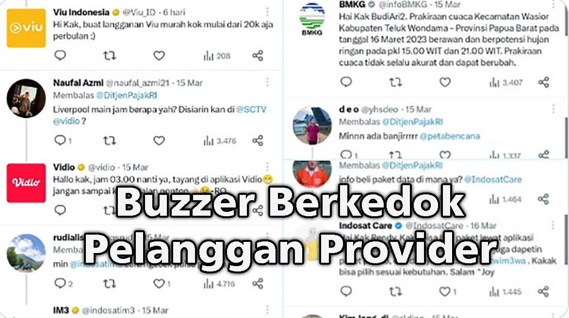 Banyaknya Akun Buzzer Politik Berkedok Pelanggan Provider Resahkan Pekerja CS – jabarekspres.com
