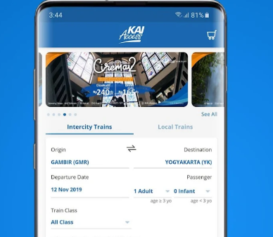 Cara Mudah Pesan Tiket Kereta Api di Aplikasi KAI Access, Simpel Anti ...
