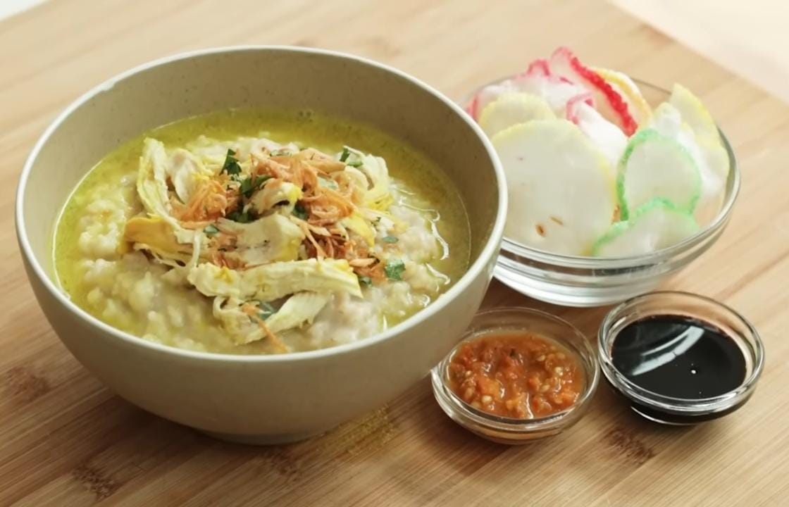 Kaya Bubur Abang-abang! Resep Bubur Ayam Oat Kuah Kuning – jabarekspres.com