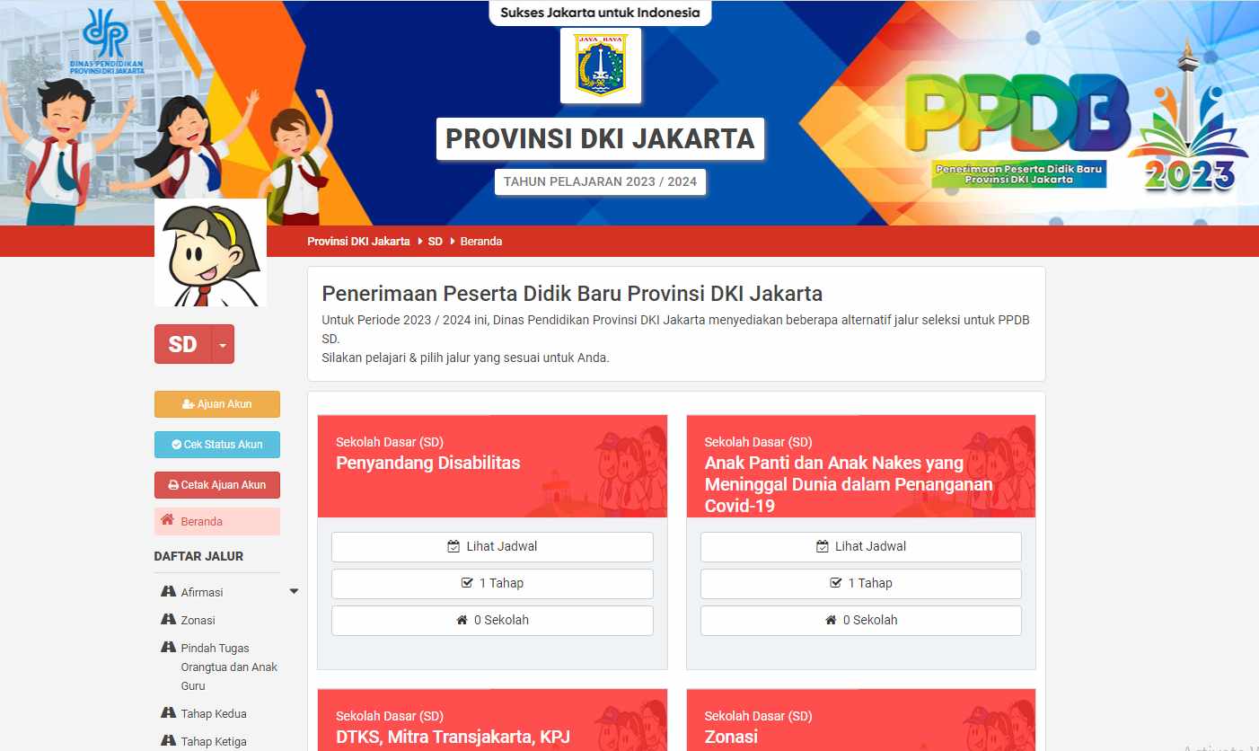 Sudah Pengajuan Akun PPDB Jenjang SD? Ini Jadwal Lengkap PPDB DKI Jakarta 2023 – jabarekspres.com