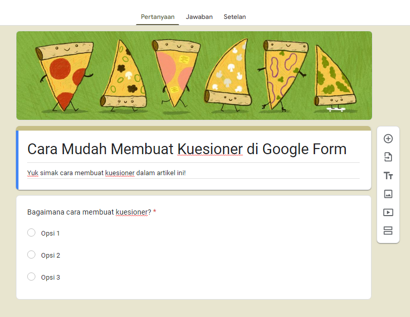 Cara Membuat Kuesioner Pakai Google Form, Gampang Banget ...