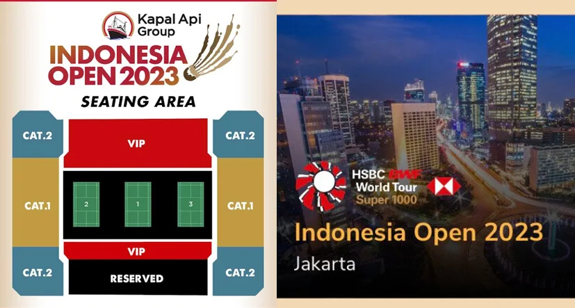 Link Beli Tiket Indonesia Open 2023, Jangan Sampai Kalah War Sore Ini! – jabarekspres.com