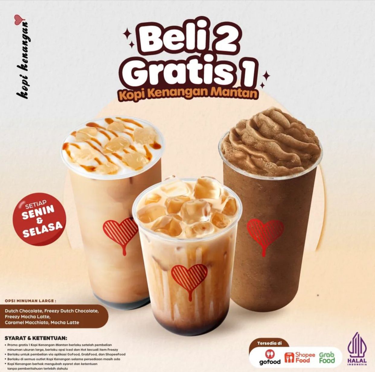 Beli 2 Gratis 1 Kopi Kenangan Mantan, Serbu Promo Ini! – jabarekspres.com