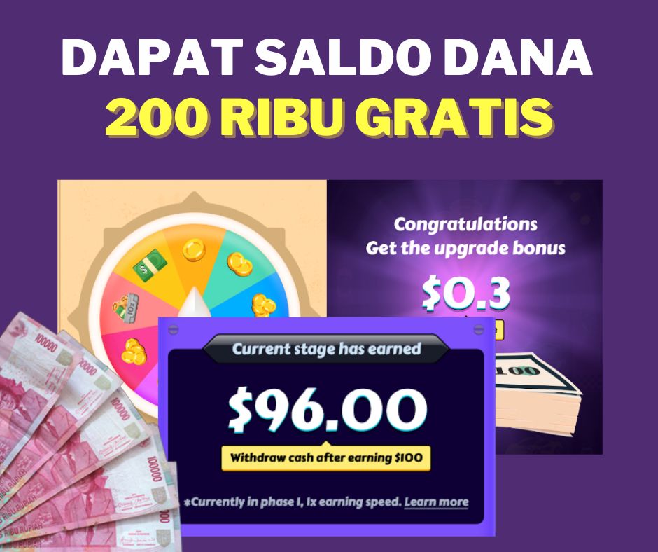 Segera Dapatkan Saldo DANA 200 Ribu Gratis, Hanya Pakai Ini ...