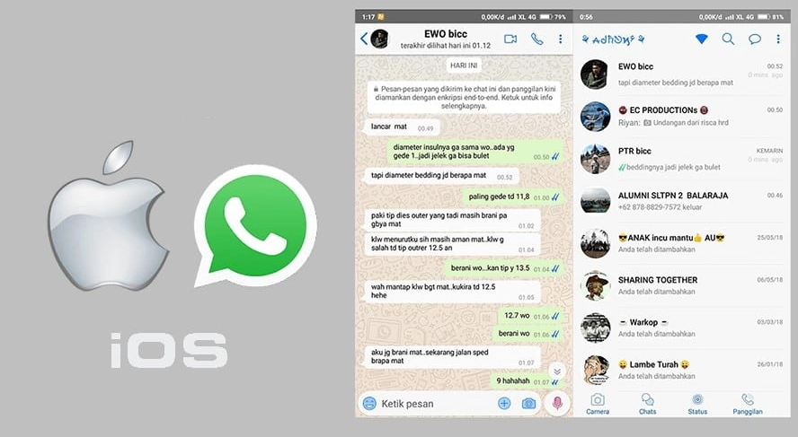 Download Whatsapp iOS Agar Tampilan HP-mu Serupa iPhone – jabarekspres.com