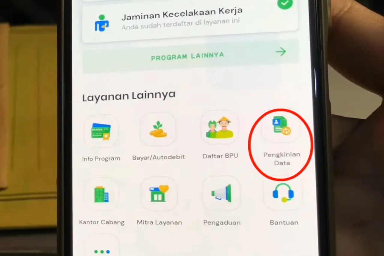 Cara Pengkinian Data JMO BPJS Ketenagakerjaan 2023 Lewat HP ...