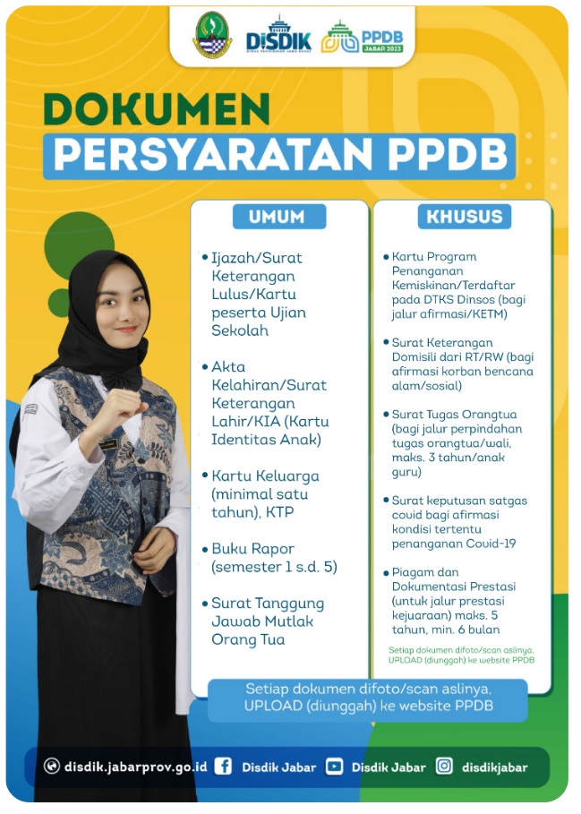 Dokumen Persyaratan PPDB 2023 Jenjang SMA yang Harus disiapkan saat Mendaftar – jabarekspres.com