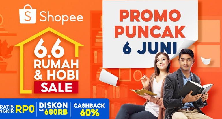 Siap-siap! Menggila di Bulan Juni Promo Shopee 6.6, Harga Rp 1 Lho, Cek ...