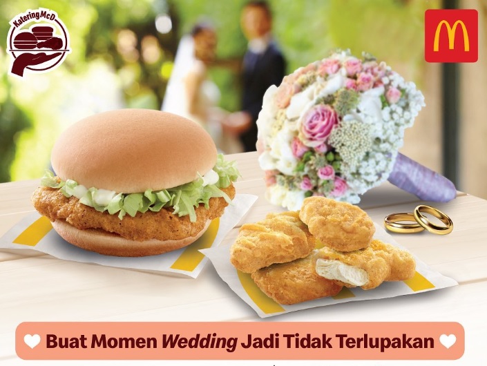 Paket Wedding McD Terbaru: Harga dan Cara Pesan, Simpel Untuk ...