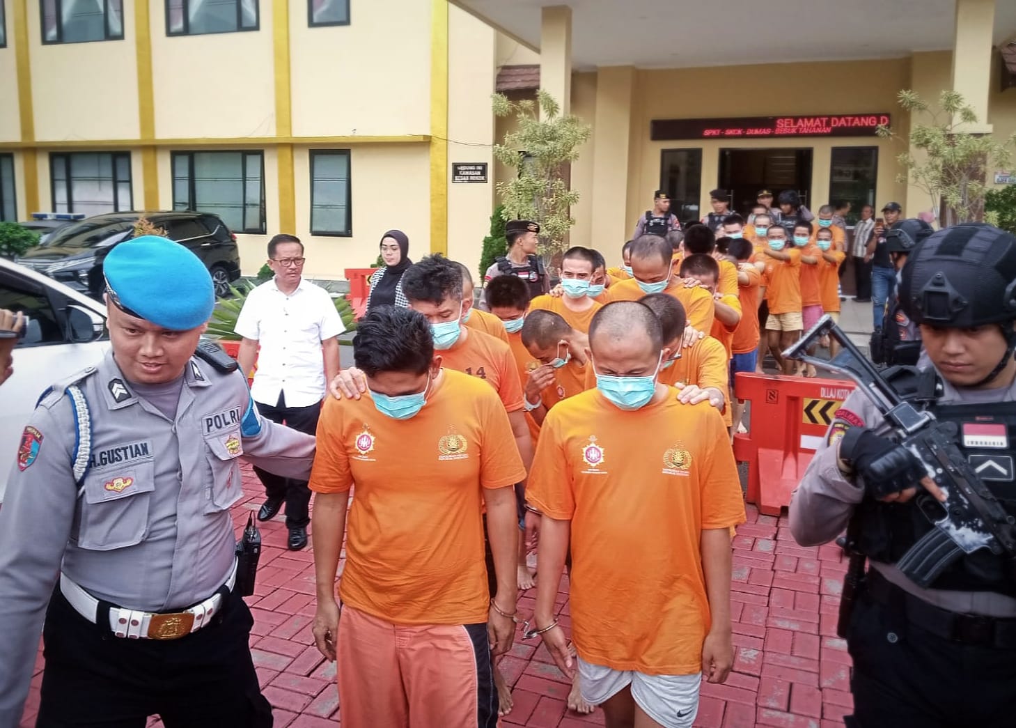 Polresta Bogor Ciduk Puluhan Kurir, Bandar hingga Pengguna Narkoba di Tiap Kecamatan se-Kota ...